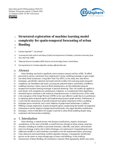 Fillable Online Urban Flooding Forecasting Using Machine Learning Fax Email Print Pdffiller