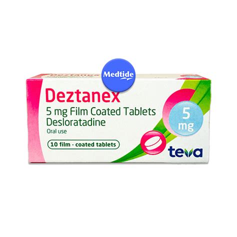 Deztanex Desloratadine 5 Mg 10 Tablets Medtide X Medlink