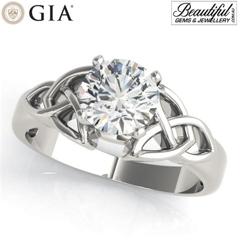 Trinity Knot Wedding Ring 60 Photos