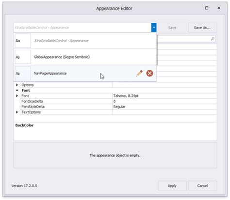 Application Appearance And Skin Colors Winforms Controls Devexpress Documentation