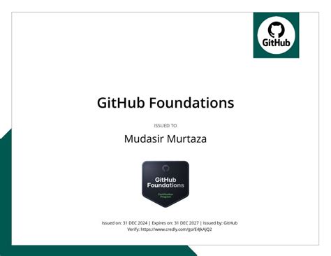 mudasir murtaza on linkedin happynewyear github certification exam
