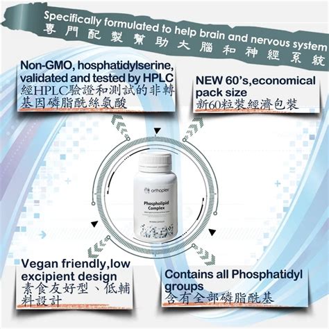 Orthoplex Phospholipid Complex Cellular Support For The Brain And Nervous System Yoho