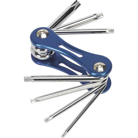 Sealey 7 Piece Folding Torx Allen Key Set Hex And Torx Keys