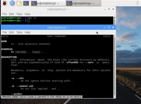 learn linux with the raspberry pi