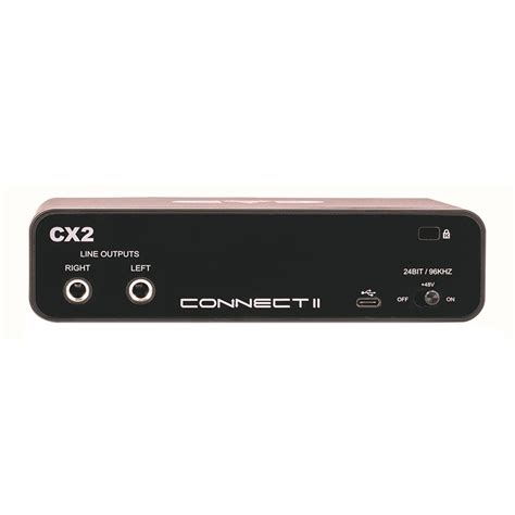 Cad Audio Cx2 Connect Ii 2x2 Usb Audio Interface Micro Center