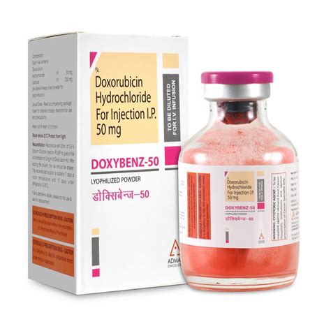 Mg Doxorubicin Hydrochloride Injection At Vial Doxorubicin Hydrochloride Injection In
