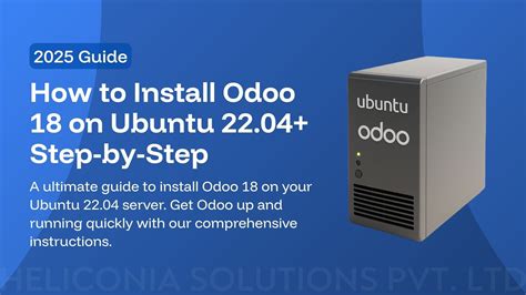 How To Install Odoo 18 On Ubuntu 22 04 Step By Step