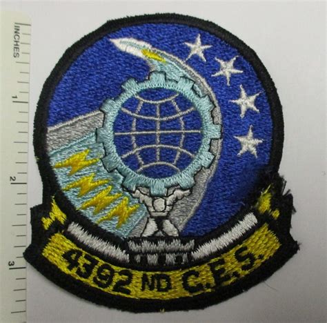 Us Air Force 4392nd Ces Civil Engineering Squadron Patch Original