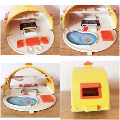 Vintage Weebles Caravan Toy