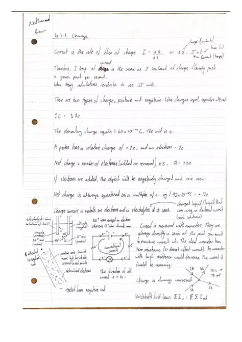 Summary A Level Physics OCR A Electrons Waves And Photons Electrons Waves And Photons