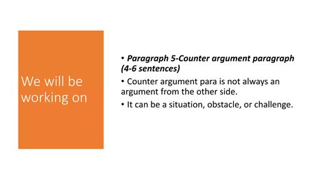 Counter Argument Pptx