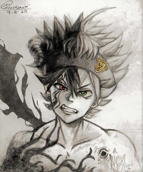 How Draw Asta Black Clover 10 Oc Drawings Anime Drawings Sketches