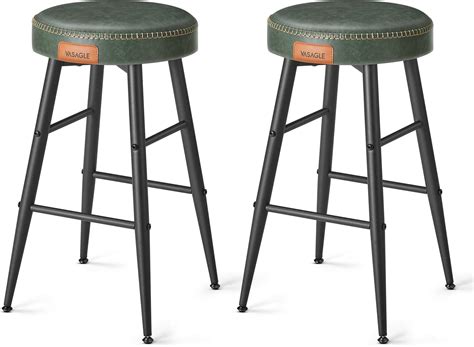 Vasagle Ekho Collection Bar Stools Set Of 2 Counter