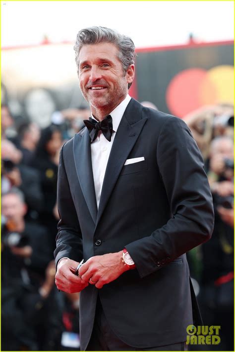 Patrick Dempseys Silver Hair Steals The Show At Ferrari Premiere