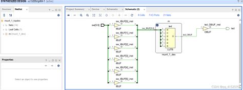 Fpga初识：四选一多路选择器实例练习用vivado 分别设计四选一选择器的 Design Sources和simulation Sour