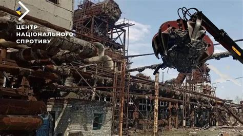 Russians Scrap Remains Of Avdiivka Coke Plant