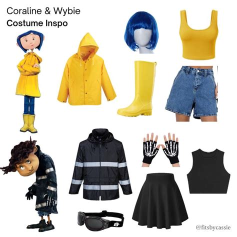 Halloween Costume Coraline And Wybie Halloween Costumes For Teens