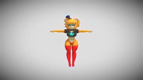 Glamrockfredinafnia Download Free 3d Model By Goldenfredina