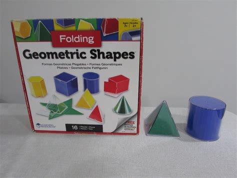 Folding Geometric Shapes Learning Resources Hobbies Toys Books Magazines Assessment