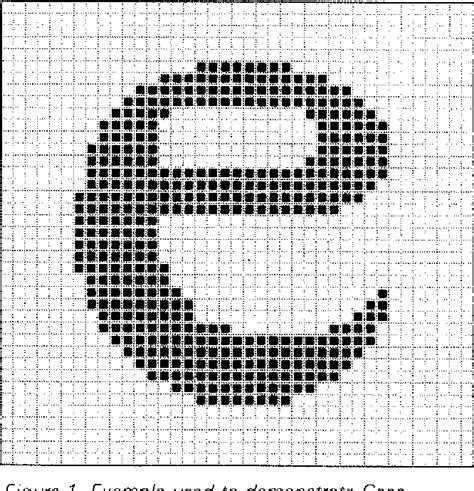 Figure 1 From Fast Thinning Algorithm For Binary Images Semantic Scholar