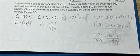 [grade 11 Calculus] Optimization Problem R Homeworkhelp