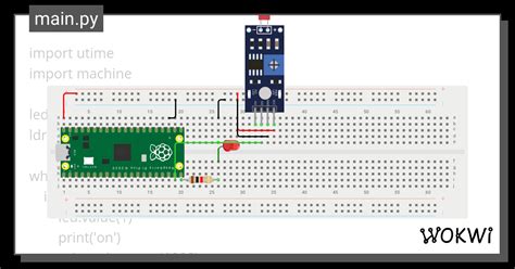 Ldr Controlled Led Wokwi Esp32 Stm32 Arduino Simulator