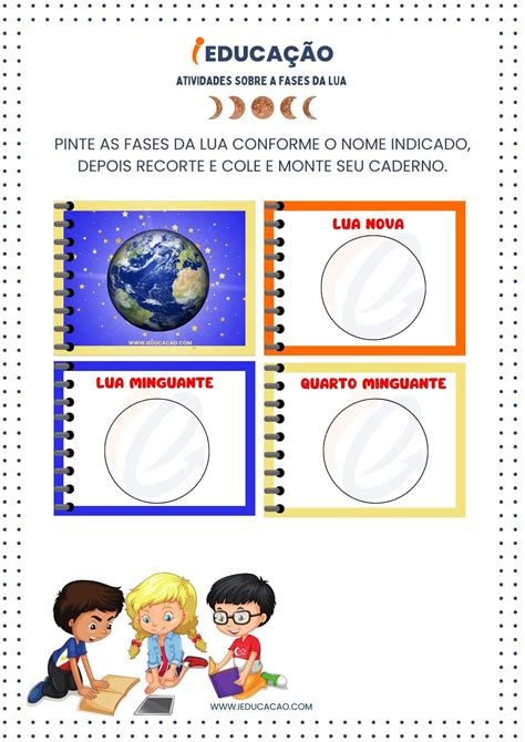 Atividades Fases Da Lua Plano De Aula BNCC