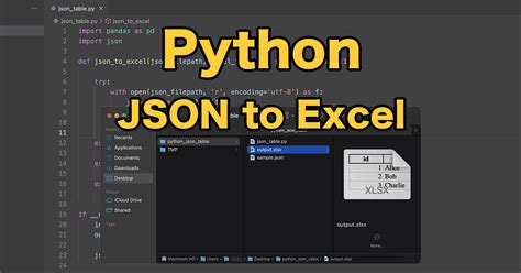 Pythonでjsonデータをexcelのテーブル形式に変換する Webエンジニアのブログ