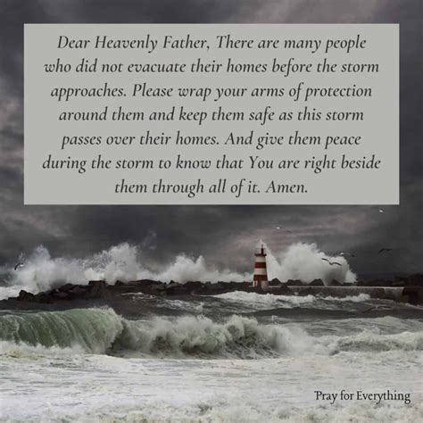 Prayer After A Storm