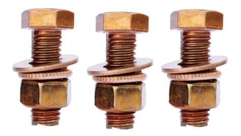 Tornillo Bronce 38 X 1 14 Con Arandelastuerca 3 Juegos Mercadolibre