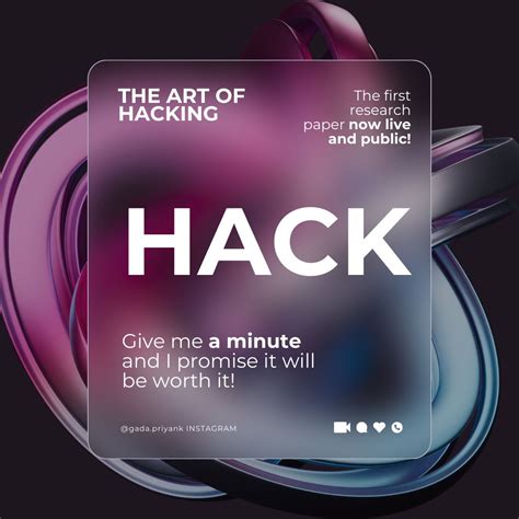 The Art Of Hacking Priyank Gada Posted On The Topic Linkedin