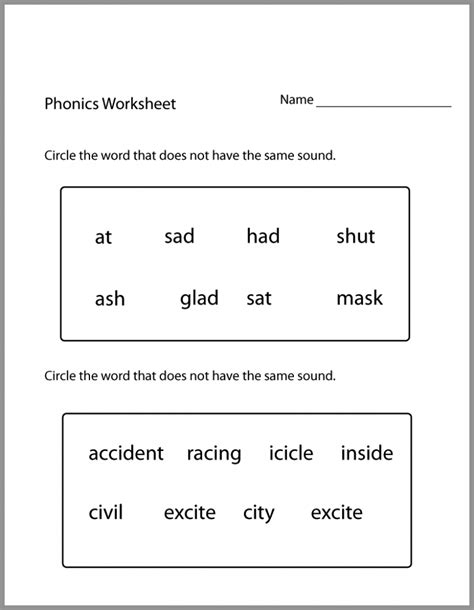 First Grade English Worksheets Writing Practice Worksheet
