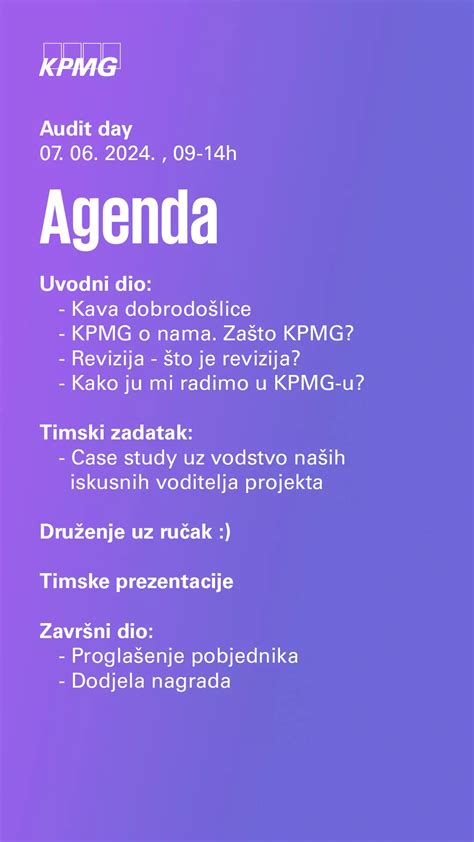 Audit Day Kpmg Croatia Kpmg Croatia