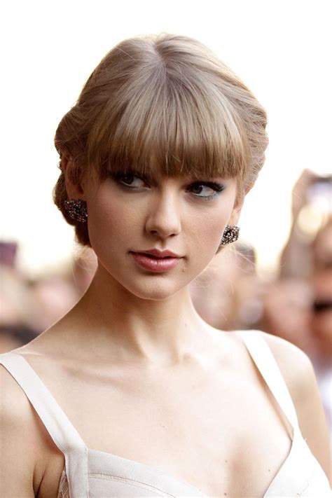 Taylor Swift S Signature Bangs Signify Their Own Eras
