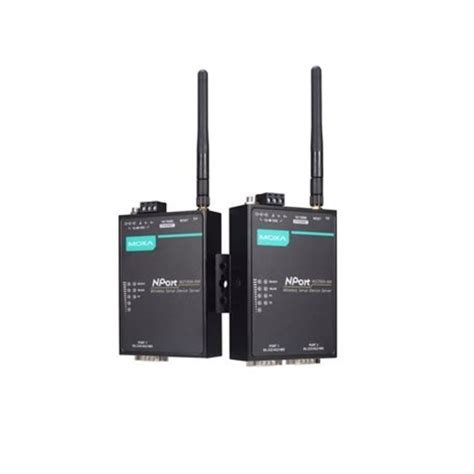 Nport W2250a W4 Eu Moxa Moxa Device Server 1 Ethernet Port 2 Serial