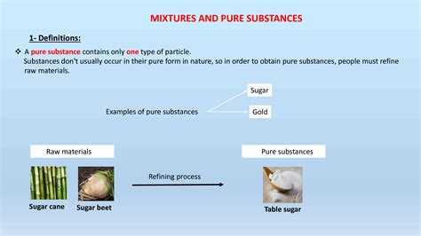 Pure Substances And Mixtures Examples