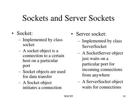Ppt Java Networking Basics Client And Server Sockets Powerpoint