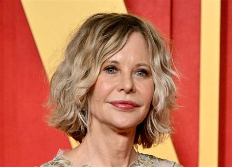 Meg Ryan Makes Rare Red Carpet Appearance At Oscars Afterparty Parade