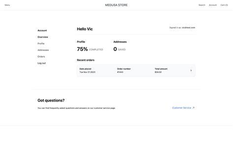 Medusa Nextjs Commerce Template