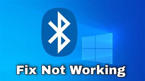 How To FIX Bluetooth Device Not Working On Windows YouTube