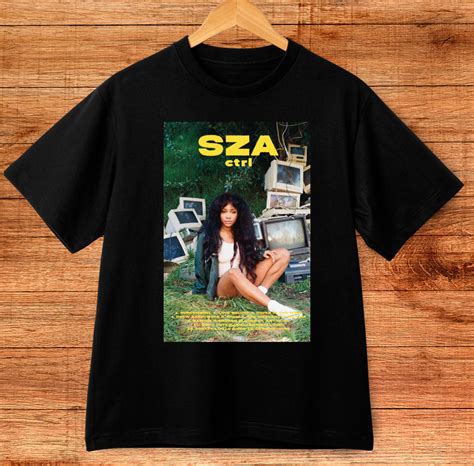 Sza Ctrl Shirt Ctrl Album Cover T Shirt Sold By Navneet Singh Sku 39600269 55 Off Printerval