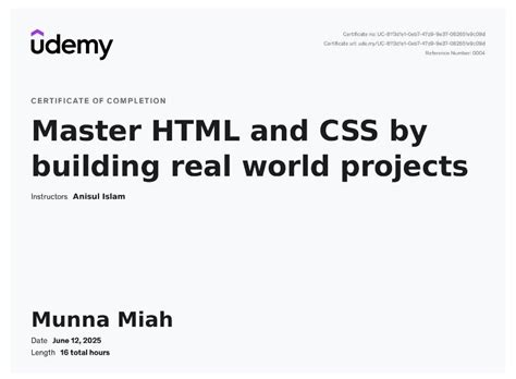 Webdevelopment Html Css Frontend Responsivedesign Accessibility Bem Udemy