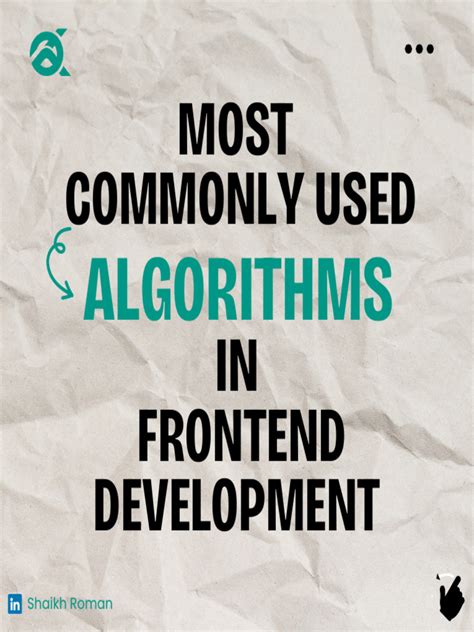 Most Commonly Used Algorithms In Frontend Development Pdf