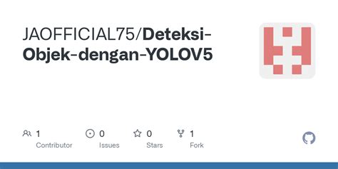 GitHub JAOFFICIAL Deteksi Objek Dengan YOLOV