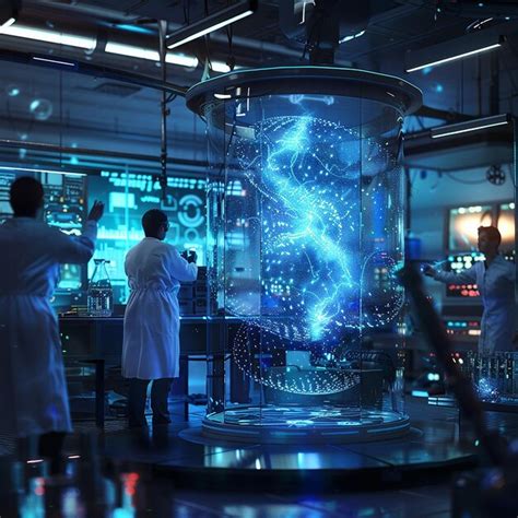 Quantum Teleportation Experiment In Scientists Lab Premium Ai