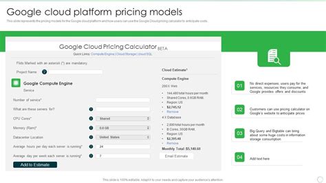 Google Cloud Platform Pricing Models Download PDF Google Cloud Platform Pricing Models Download PDF