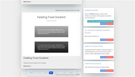 Update FrontEnd Tips Tricks For The Mobirise Community Mobirise Forums