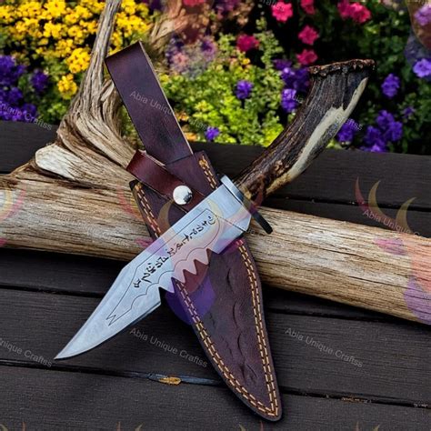Inspired Supernatural Ruby Demon Knife Replica Antler Handle Cosplay