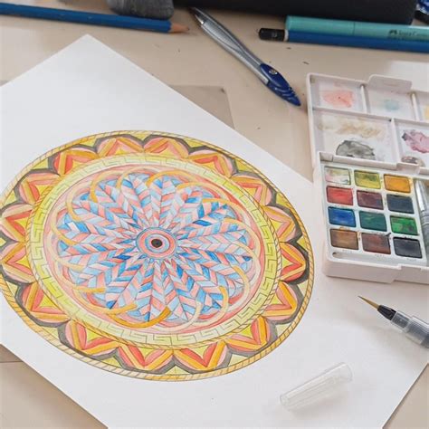 mandala college homework r traditionalart