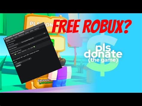 NEW PLS DONATE Script Hack Auto Farm ROBUX PASTEBIN YouTube